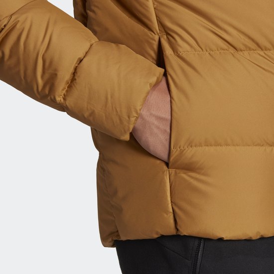 adidas Sportswear Essentials Midweight Donsjack - Heren - Bruin- L | bol