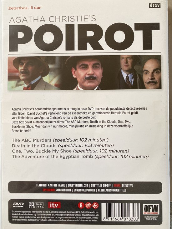 Agatha Christie’s Poirot. The ABC murders. Death in the Clouds. One ...