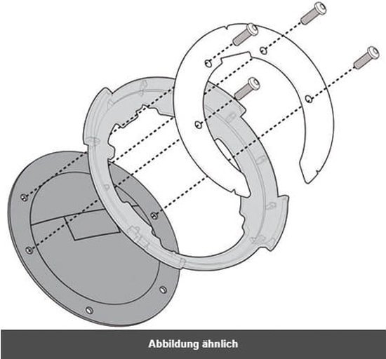 Tankring door GIVI Quick-Lock Tanklock BT23 | bol