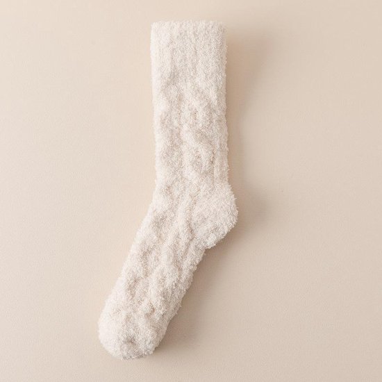 Fluffy sokken -Dames - Warme sokken maat 35 t/m 40- Winter Huissokken ...
