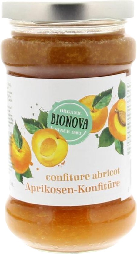 Bionova Abrikozen jam340 gram | bol