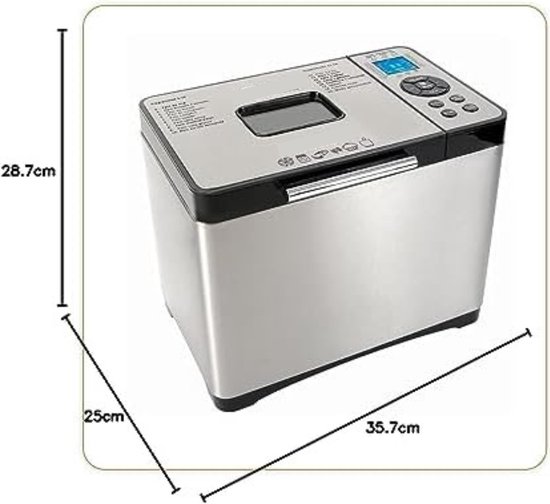 Gratyfied - broodbakmachine - broodsnijmachine - broodbakmachines | bol