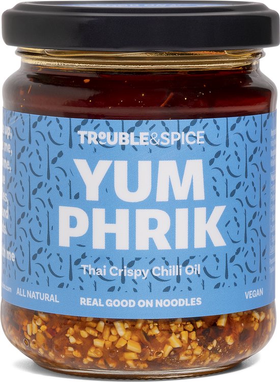 Trouble And Spice Yum Phrik Thai Crispy Chilli Oil Bol