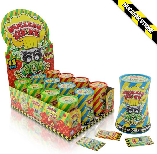 Nuclear Strike Sour Explosion 12x40gr | bol.com