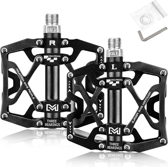 1 paar aluminium fiets pedalen fietsen / weg Mountain MTB / BMX fiets ...