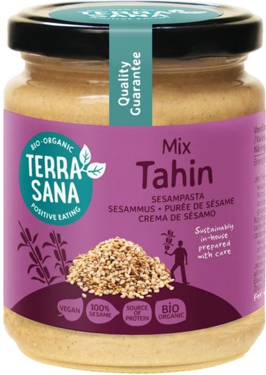 Tahin TerraSana - Pot 250 gram - Biologisch | bol