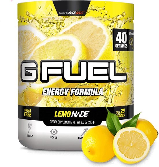 GFUEL Lemonade Tub (40 servings) | bol