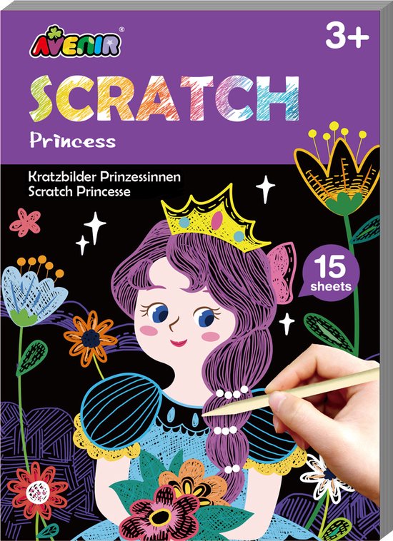 Avenir Mini Scratch Book-princess Font Avenir Mini Scratch Book ...