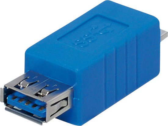 Powteq USB 3.0 adapter - USB A female naar Micro USB 3.0 - USB 3.0 ...