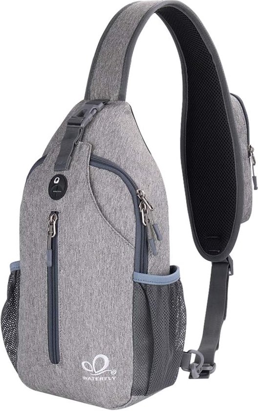 WATERFLY Sling Bag Crossbody Sling Rugzak voor dames en heren, borsttas ...