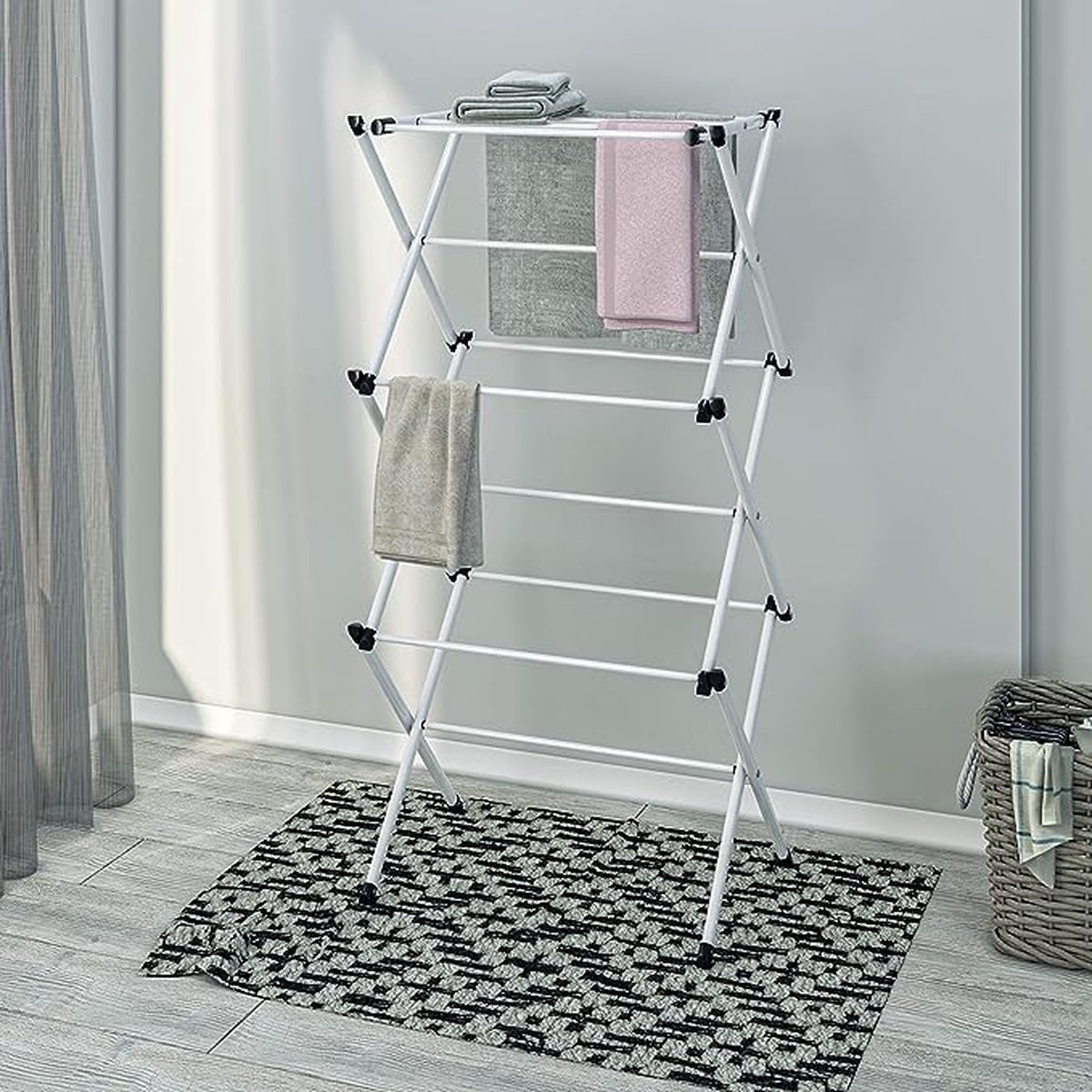 Opvouwbare Kleding Wasrek - Wasrek Kleding - Airer - Handige wasrek ...