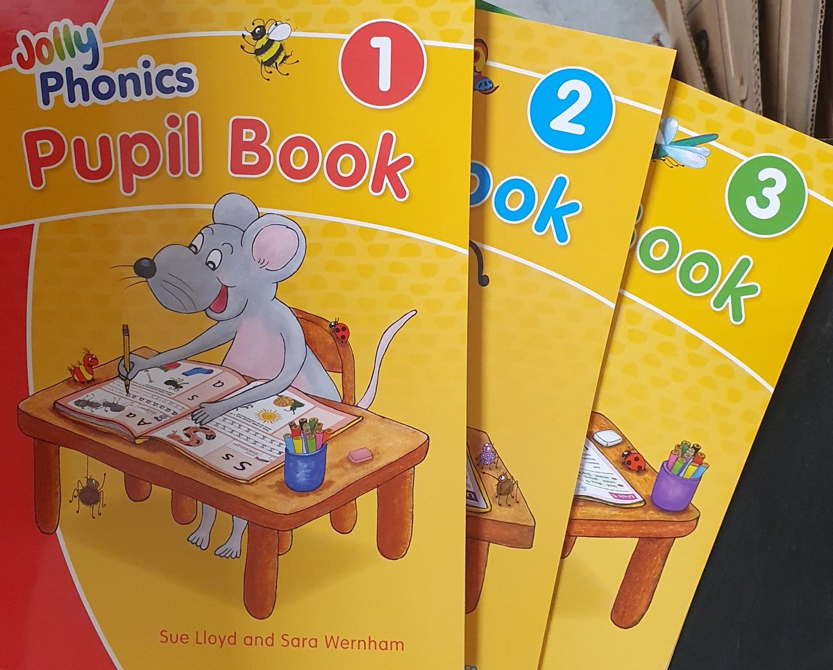 Jolly Phonics, Pupil Book. (Set of books 1, 2 & 3), Sue Lloyd & Sara Wernham |... | bol