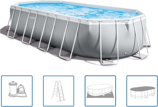 INTEX-Prism-Frame-Zwembadset-ovaal-610x305x122-cm-26798GN | bol