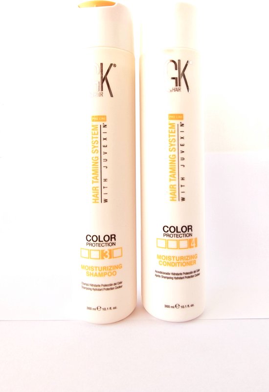 GK Hair Color Protection Moisturizing Duo Shampoo 300ml + Conditioner ...