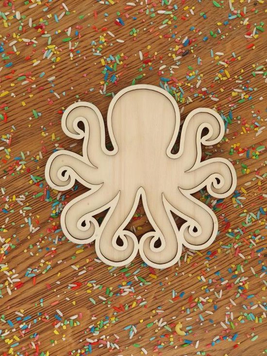 Speelframe Inktvis, Onderwater wereld, Speeltray, Vulvorm Octopus ...