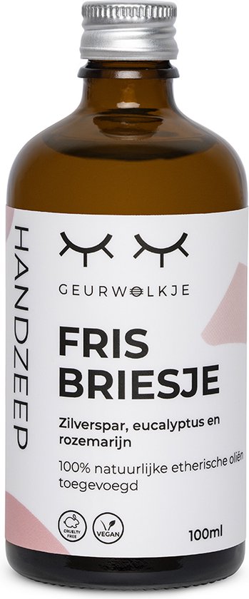 Geurwolkje® Handzeep - Fris Briesje - 100 ml | bol