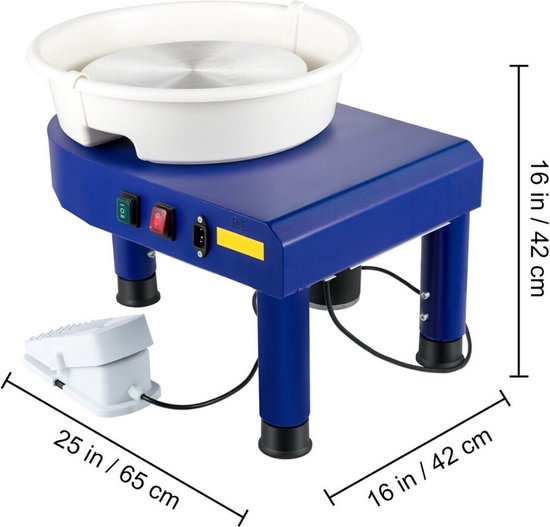 Dripio Pottenbakkersschijf - Draaischijf Pottenbakker - Boetseerschijf - Draaischijf -... | bol.com