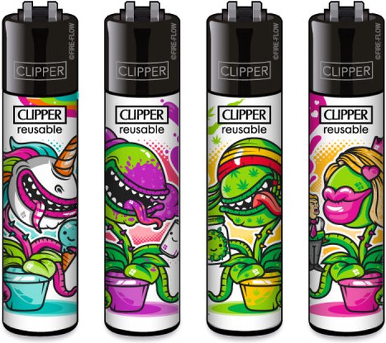 Clipper Classic Aansteker Venus Trap | 4 stuks | bol