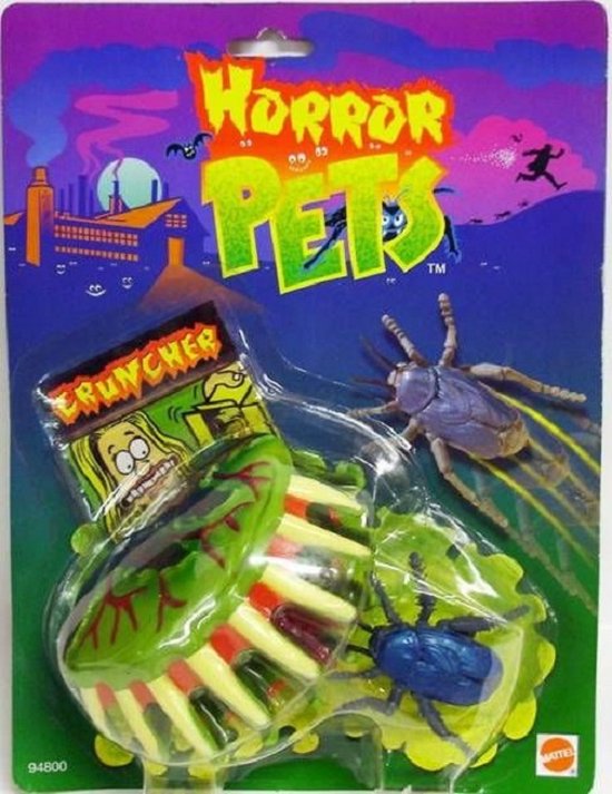 Mattel Horror Pets – Cruncher The Cockroach – 1993 | bol.com
