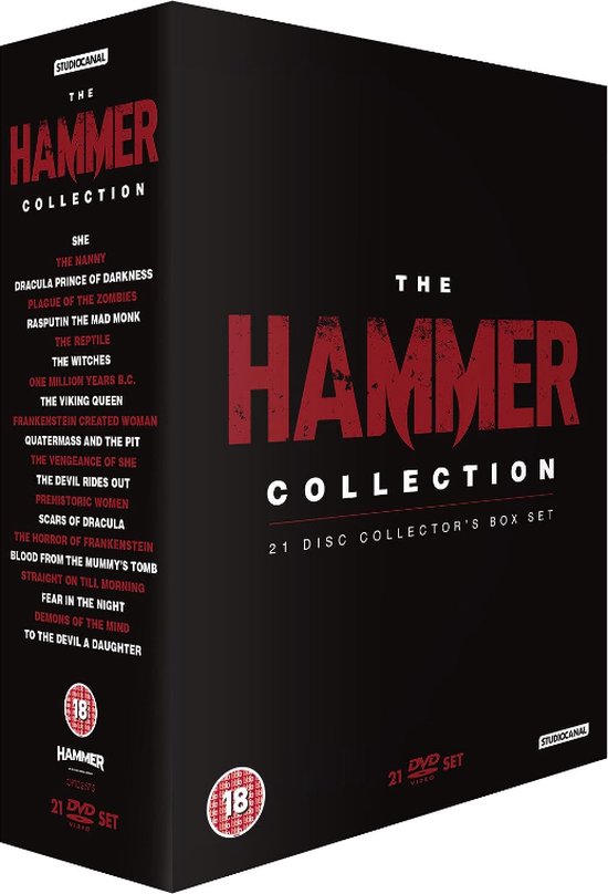 THE HAMMER COLLECTION 21 FILMS (Dvd), Onbekend | Dvd's | bol