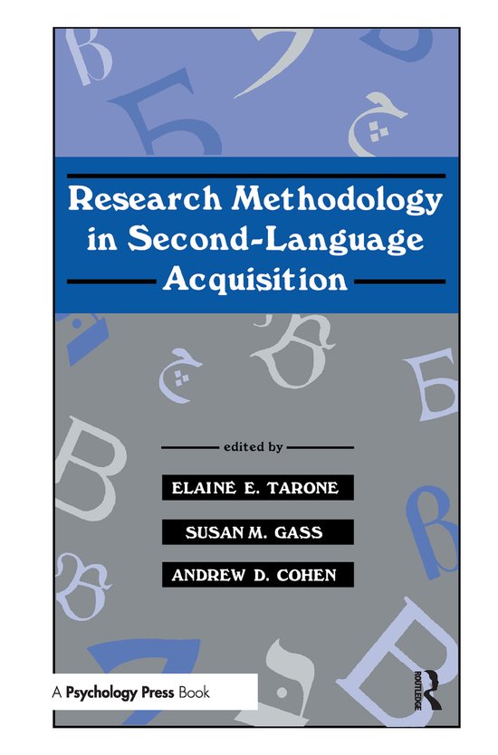Second Language Acquisition Research Series- Research Methodology in Second-Language... | bol