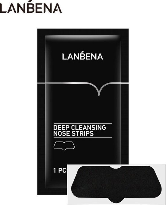 Lanbena Bamboe Houtskool Mee-Eter Reinigende Neus Poriënstrips ...
