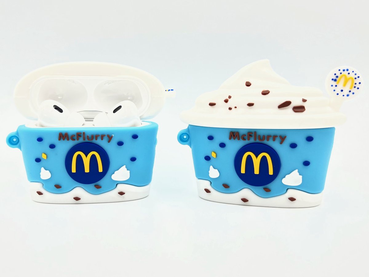 Apple Airpods Pro 1/2 Hoesje Case Beschermhoes Cover McFlurry l Cutie ...