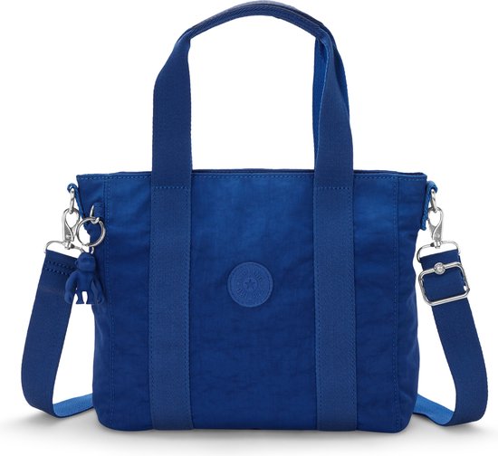 Kipling ASSENI MINI Shopper - Deep Sky Blue | bol