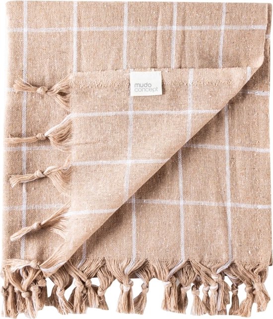 Edwin beige multifunctionele deken | bol.com