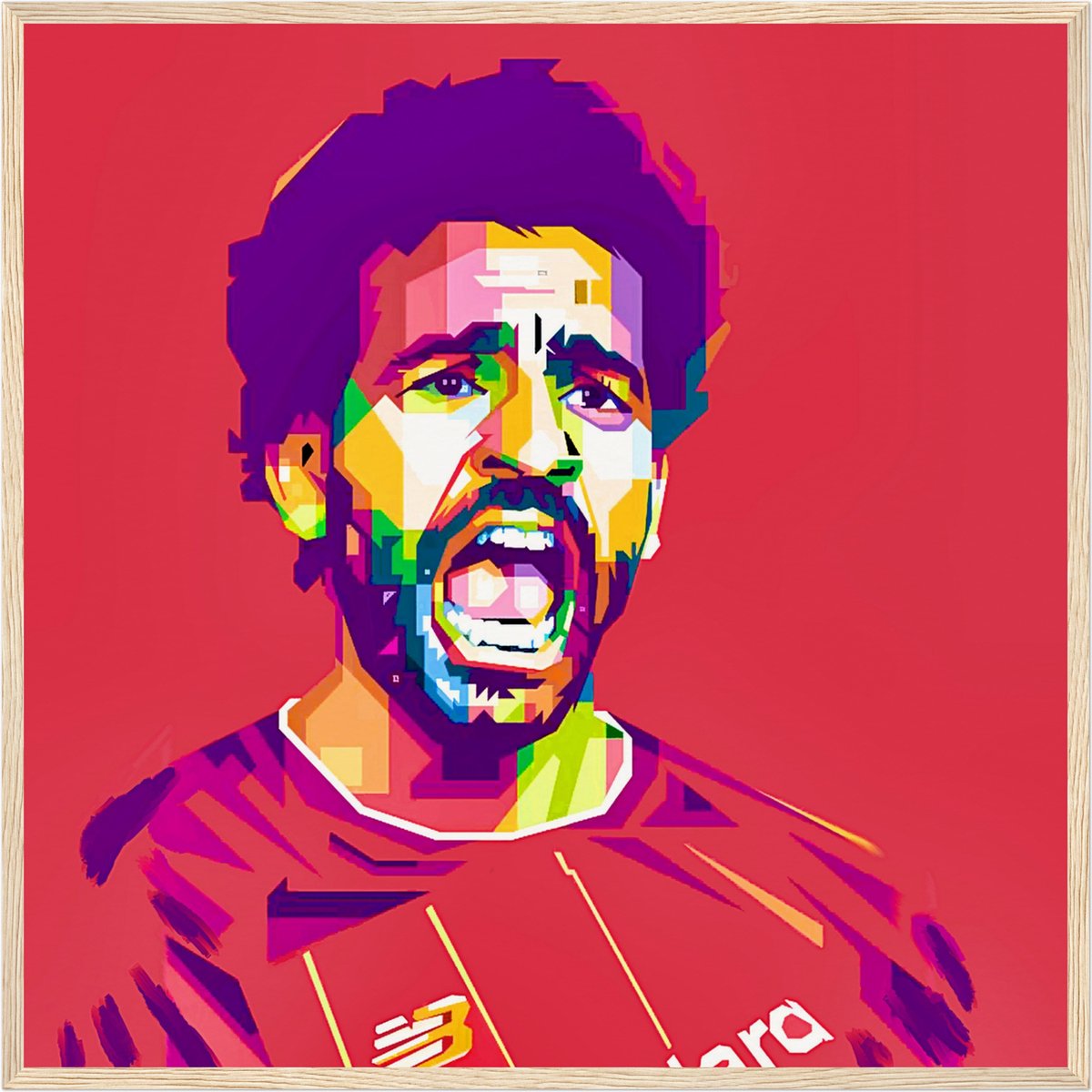 Mohamed Salah Poster | Liverpool | Mo Salah voetbal poster | posters ...