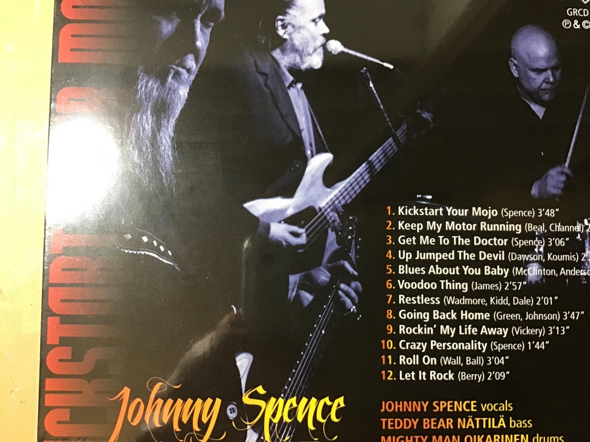 Johnny Spence & Doctor's Order - Kickstart Your Mojo (CD), Johnny ...