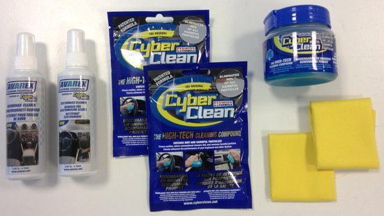 Pack de nettoyage Cyber Clean CAR pour l'intérieur de votre voiture ...