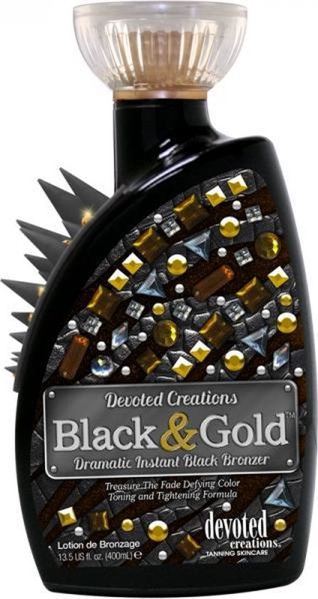Devoted Creations Color Rush Black & Gold 400 ml | bol