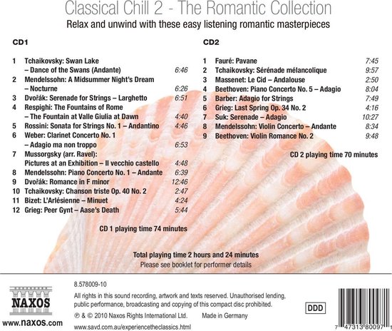 Classical Chill 2 - The Romantic Collection, various artists | CD ...