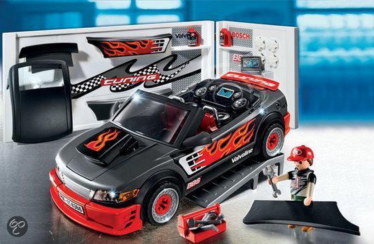 PLAYMOBIL Tuning Sportauto Met Geluid - 4366 | bol.com