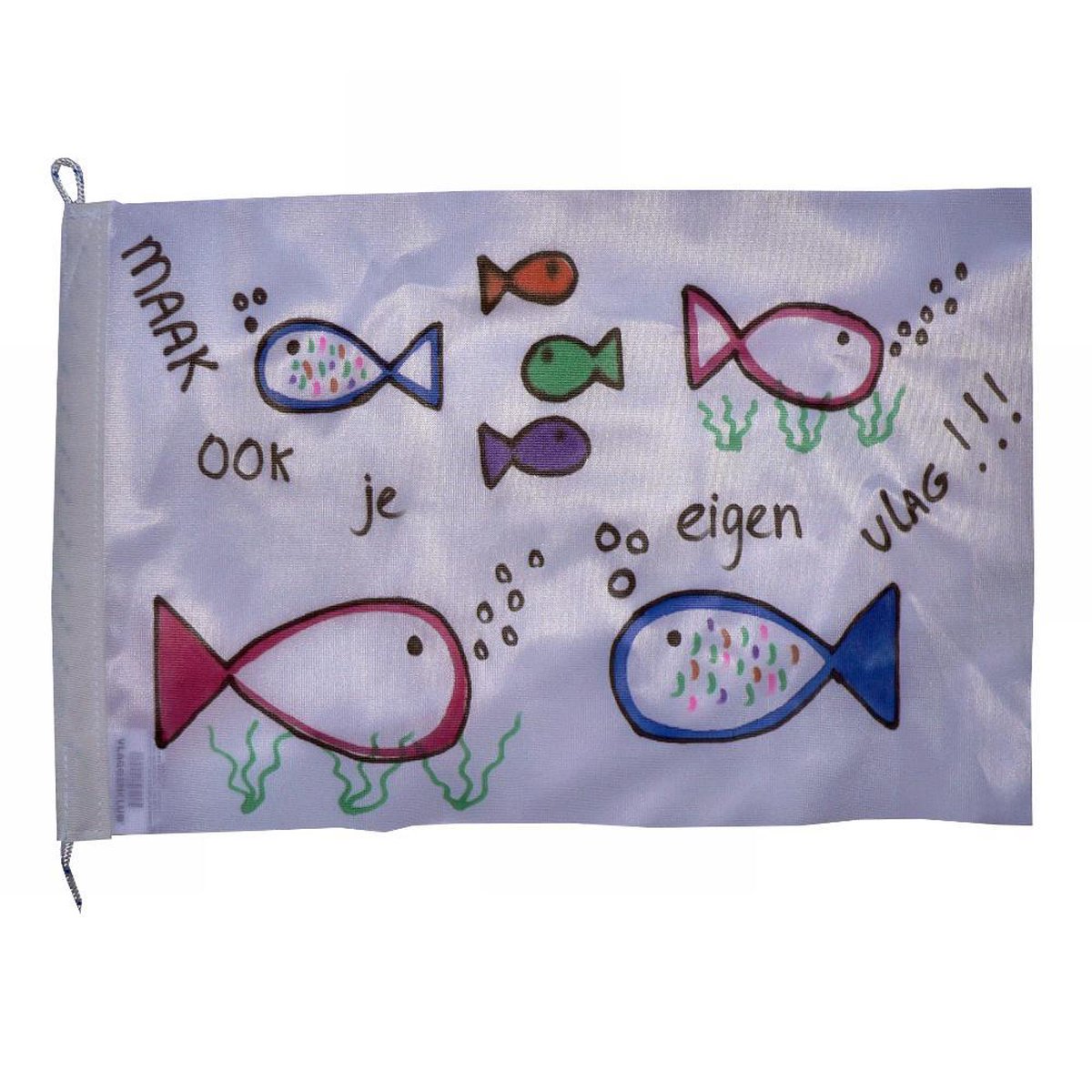 Witte vlag 100x150cm | bol