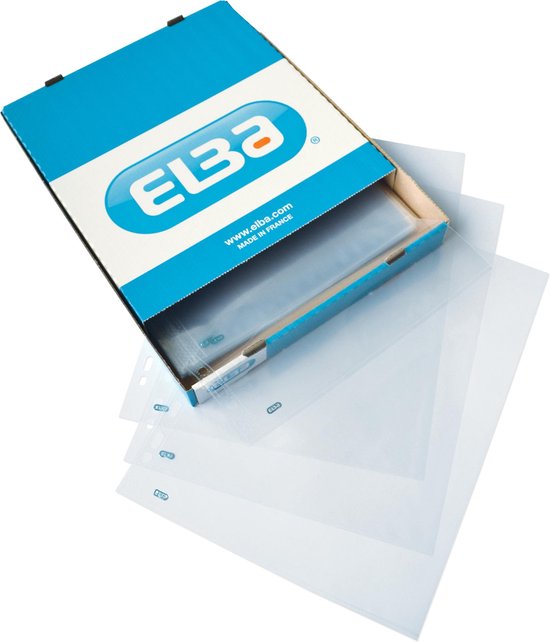 ELBA Quick'in - showtas - A4 - 11 gaats - PP 70µ glashelder - kleurloos ...