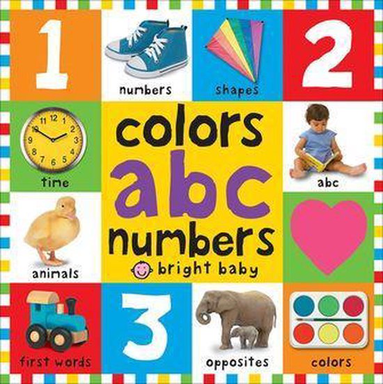 First 100 - Big Board Books Colors, ABC, Numbers (ebook), Roger Priddy ...