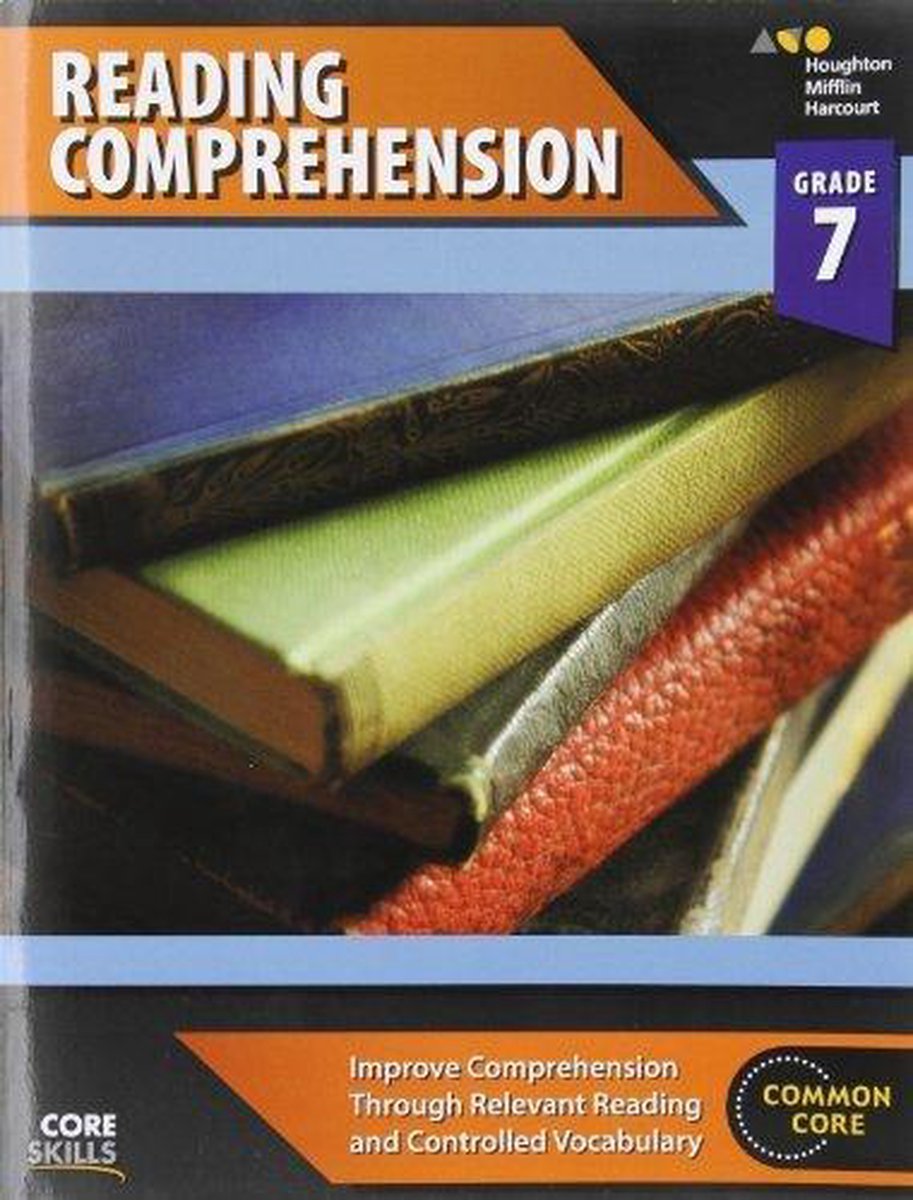 Core Skills Reading Comprehension, Grade 7 | 9780544267718 | Houghton ...
