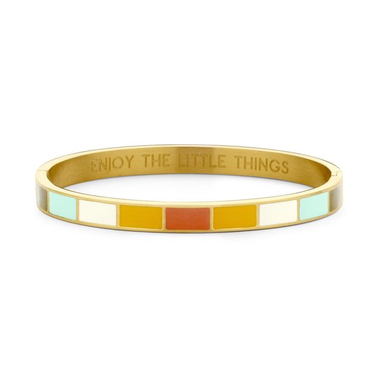 CO88 Collection Majestic 8CB 90365 Stalen Bangle met Multi Kleuren ...