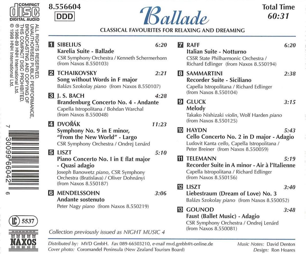 Various Artists - Ballade (CD), various artists | Muziek | bol.com