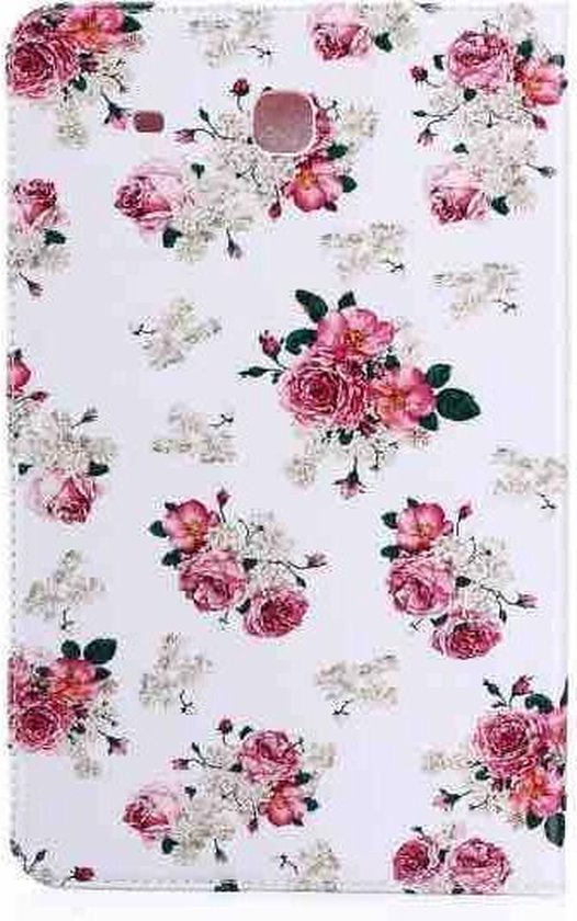 Samsung Galaxy Tab E 9.6 Book Case "Rozen" | bol.com