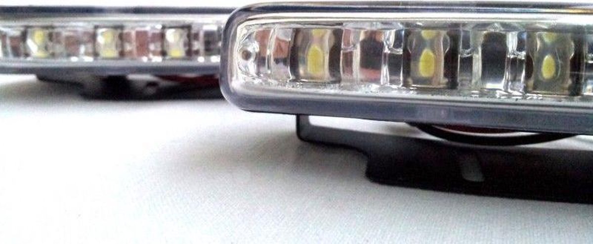 SET Auto Dagrijlampen Led 2 x 8 Led's - Auto Led Verlichting - Led ...