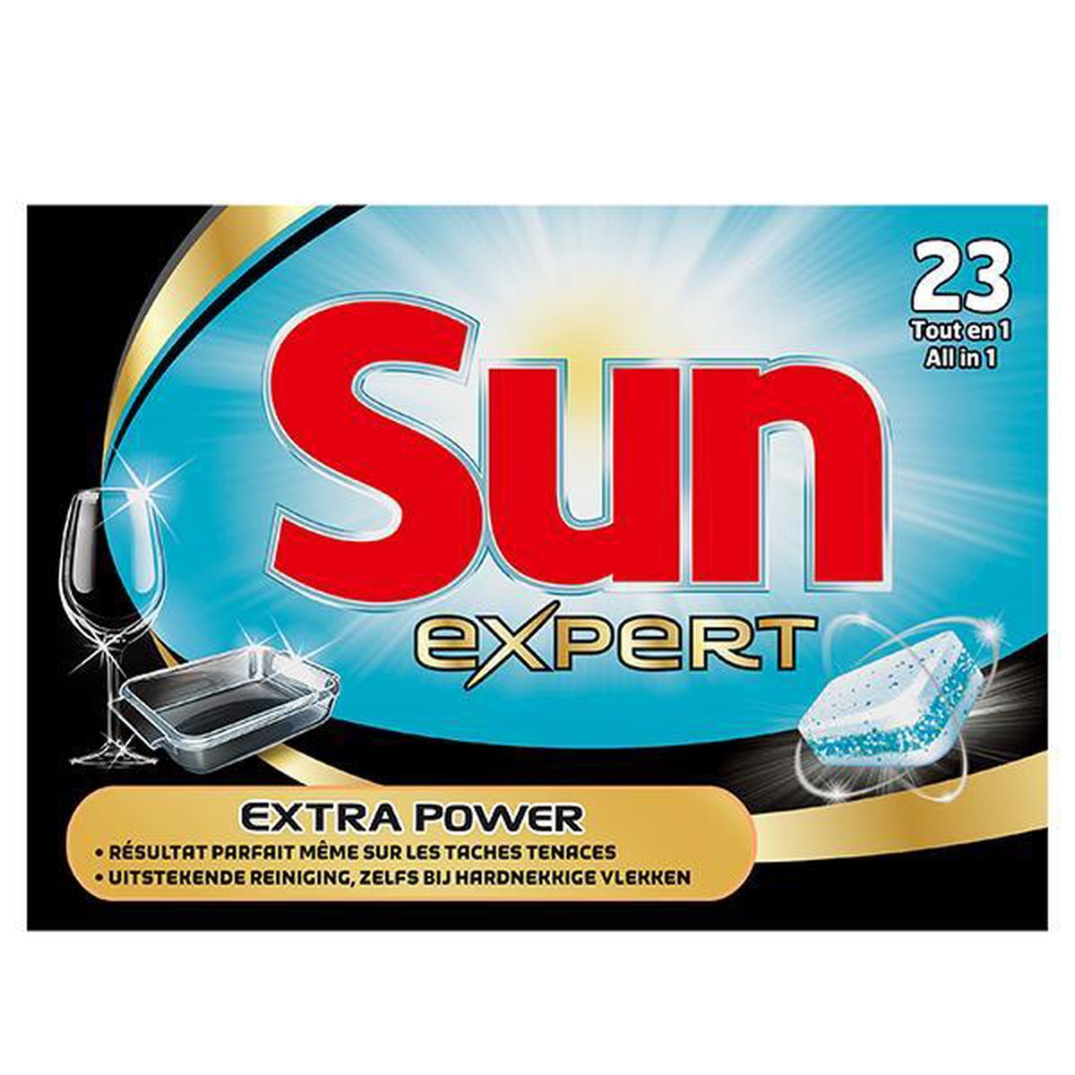 Sun All in 1 Extra Power - 138 stuks - Vaatwastabletten | bol.com