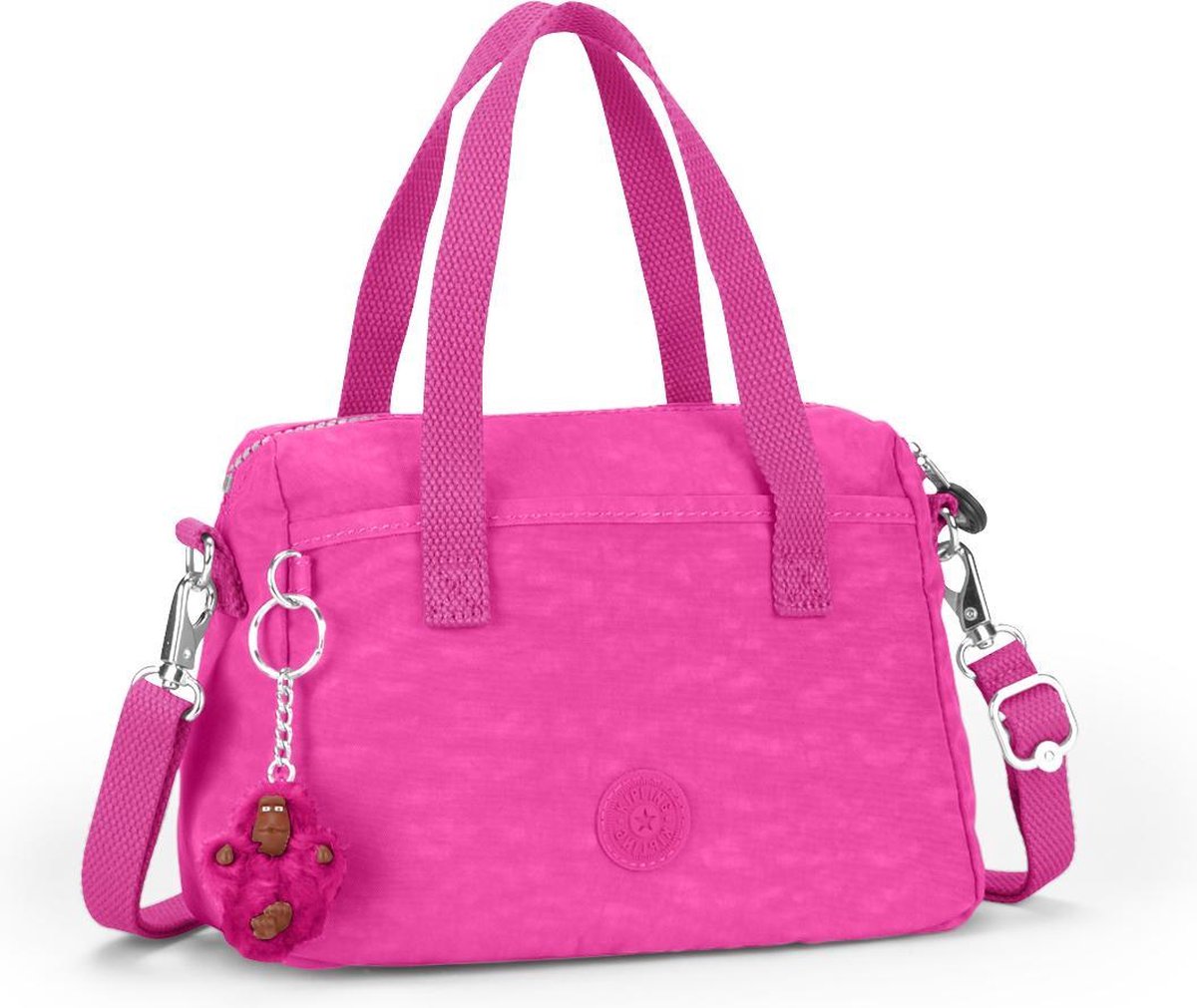 Kipling Emoli - Kleine Handtas - Pink Orchid | bol.com