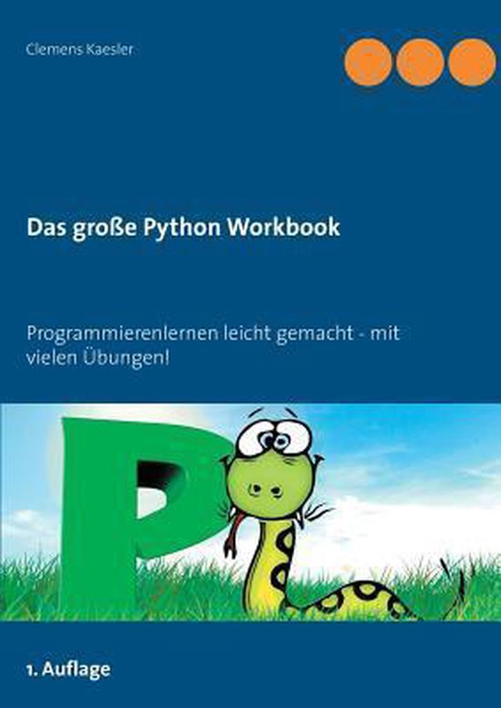 Das große Python Workbook, Clemens Kaesler | 9783743110151 | Boeken | bol