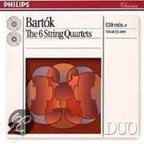 Bartok: The 6 String Quartets / Novak Quartet, Novak Quartet | CD (album) | Muziek | bol