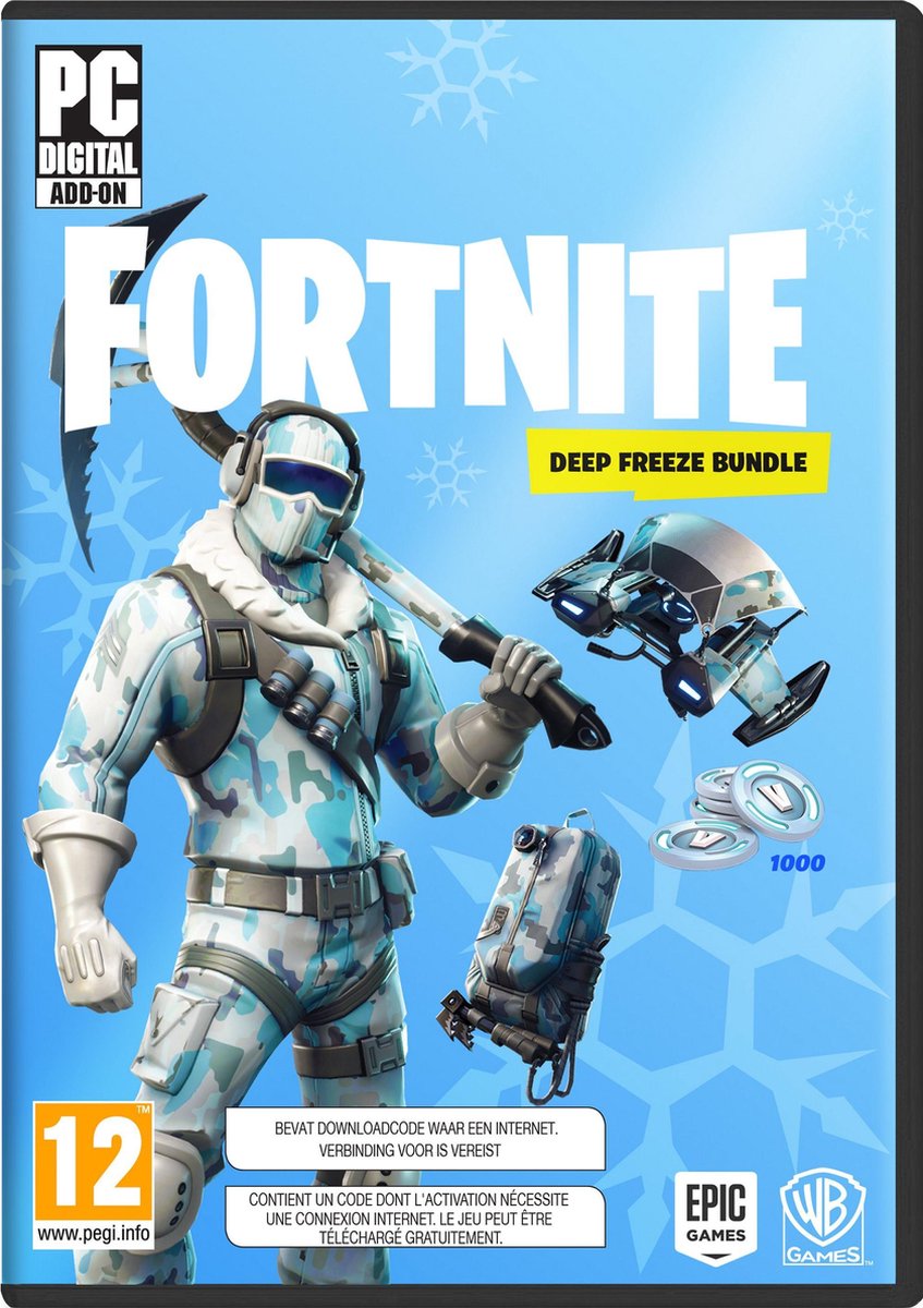 Fortnite: Deep Freeze Bundle - PC (Code in a Box) | Games | bol
