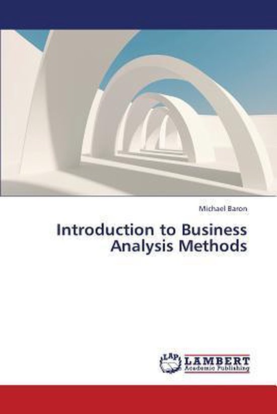 Introduction to Business Analysis Methods | 9783845403151 | Baron ...