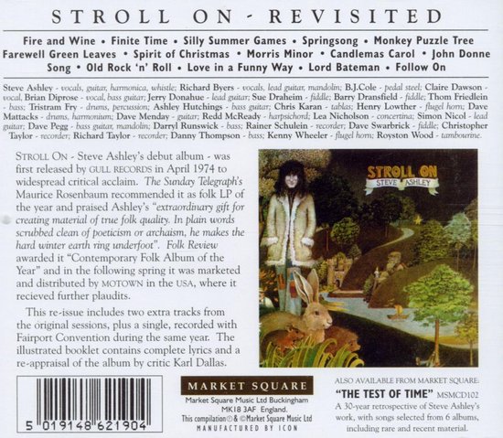 Stroll On - Revisited, Steve Ashley | CD (album) | Muziek | bol